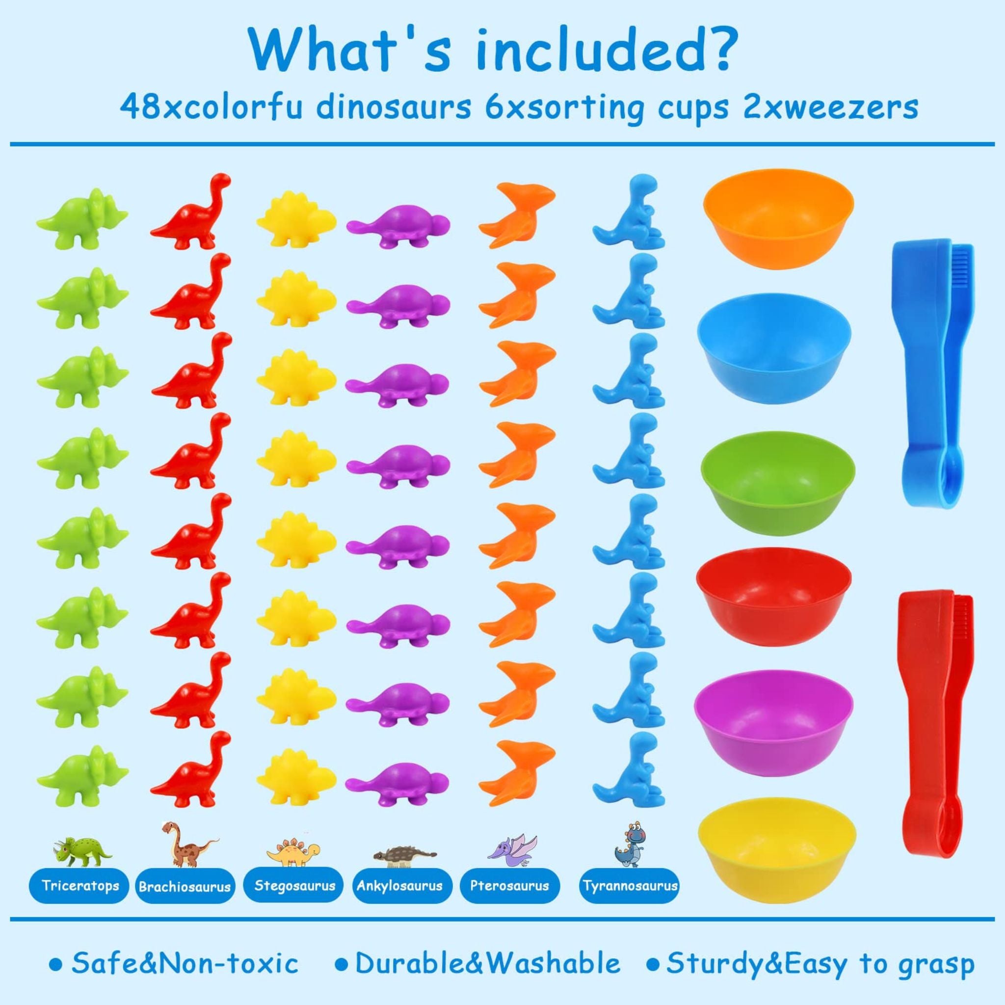 Montessori Dinosaurs Matching Game