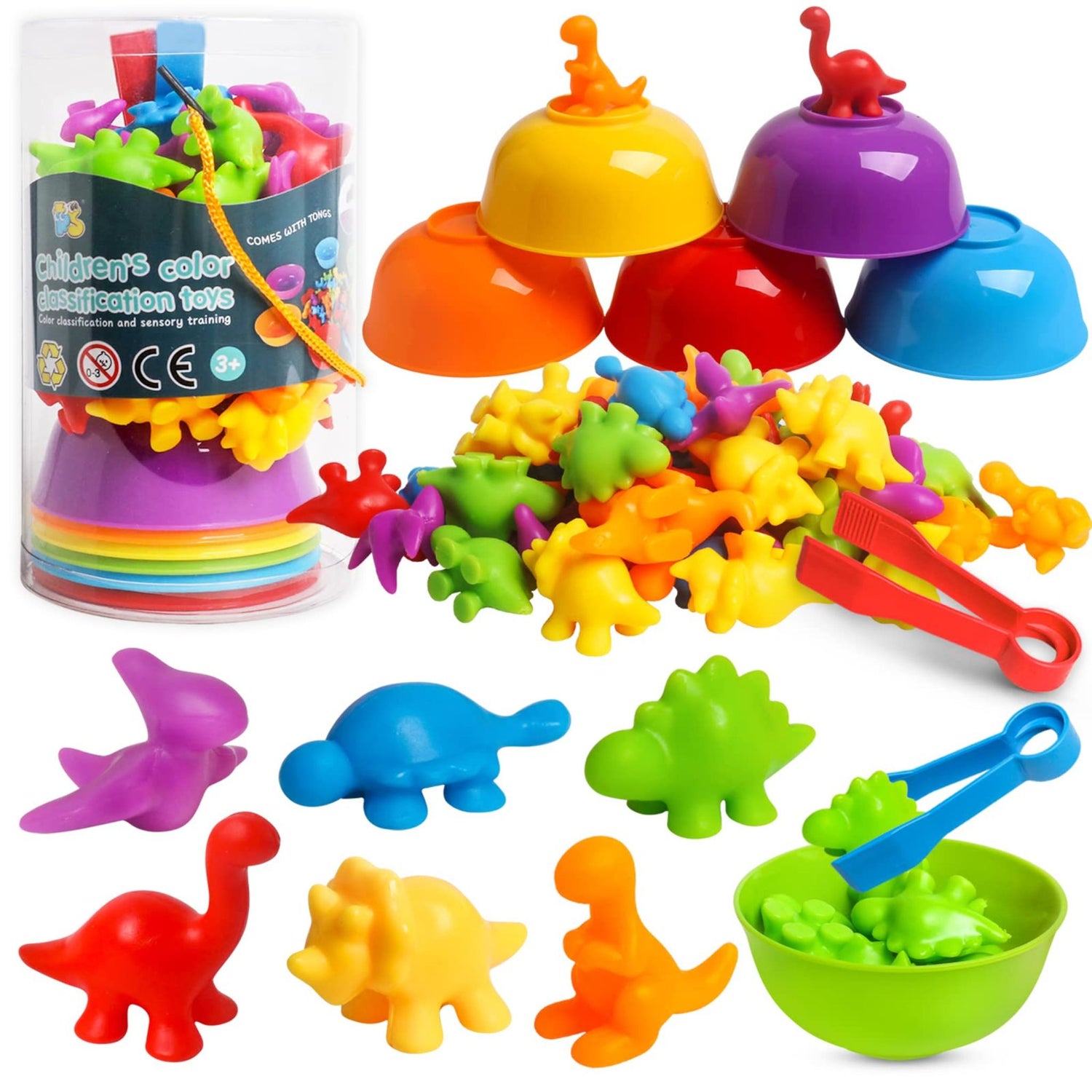 Montessori Dinosaurs Matching Game | Clever Toys Box