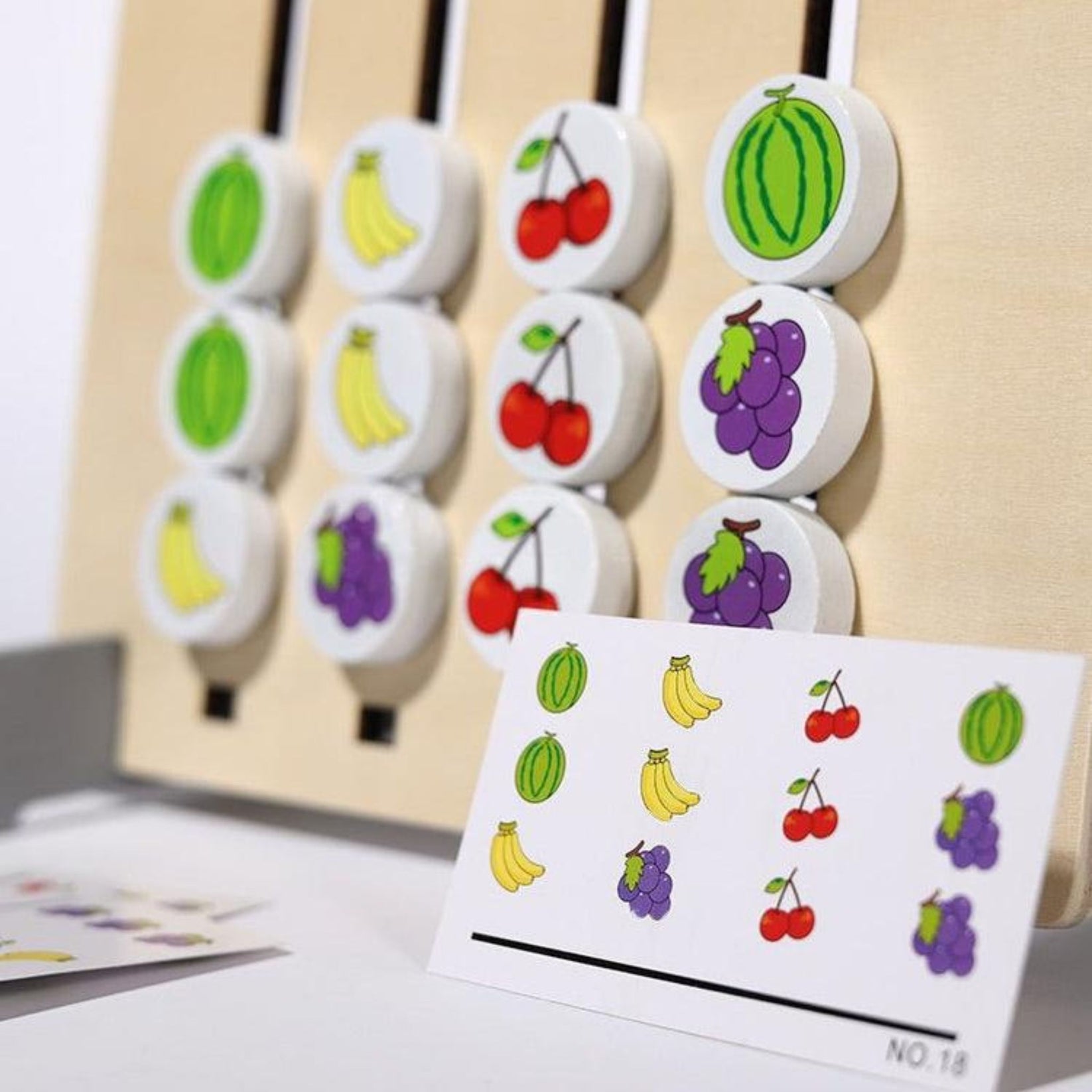 Montessori Double-Sided Matching Game