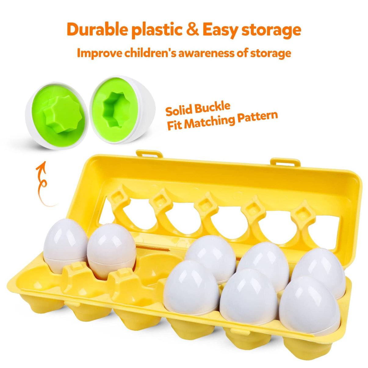 Montessori Geometric Eggs | Buy Montessori Toys at Clever Toys Box