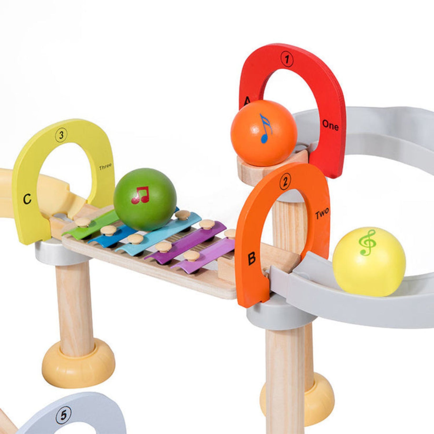 Montessori Musical Marble Run