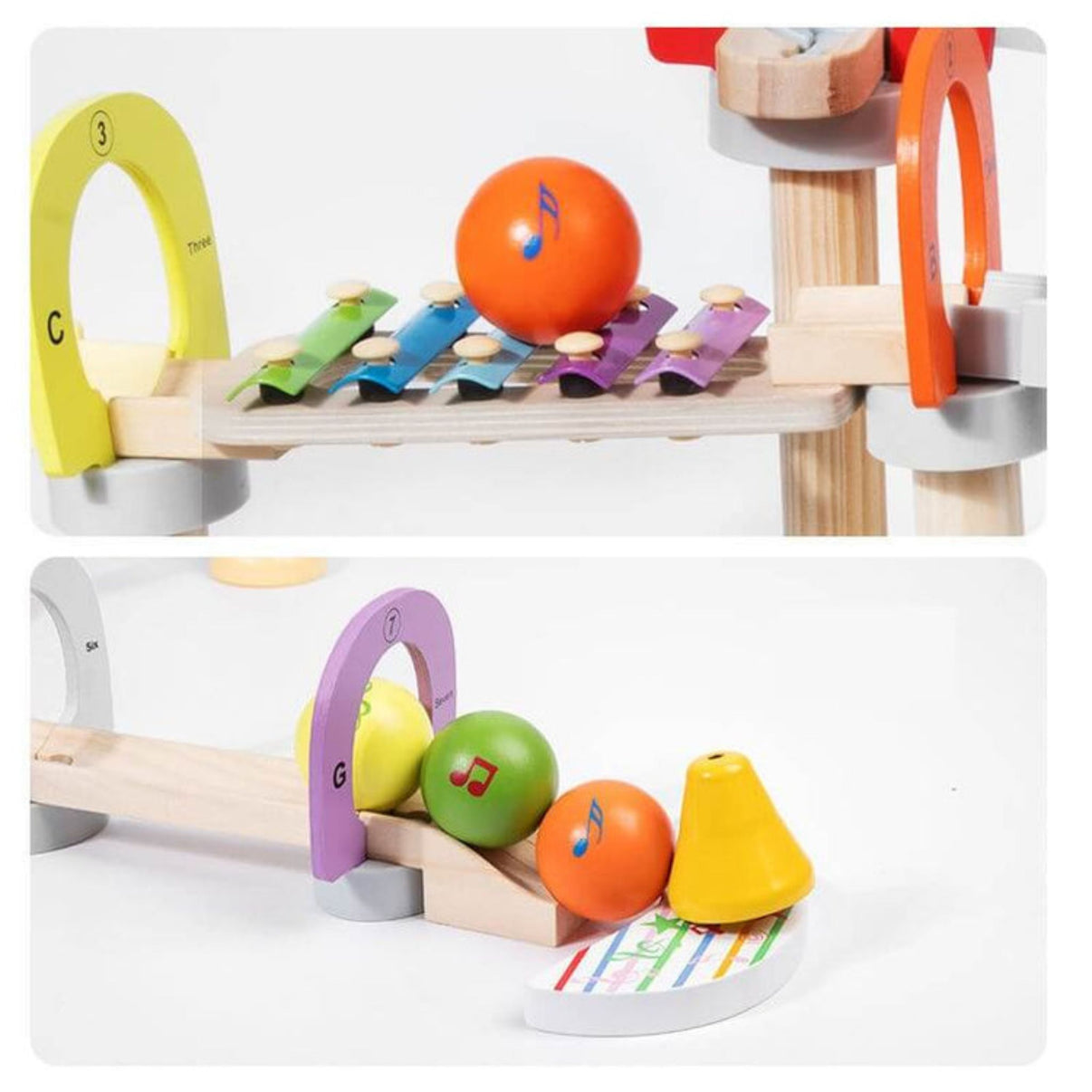 Montessori Musical Marble Run