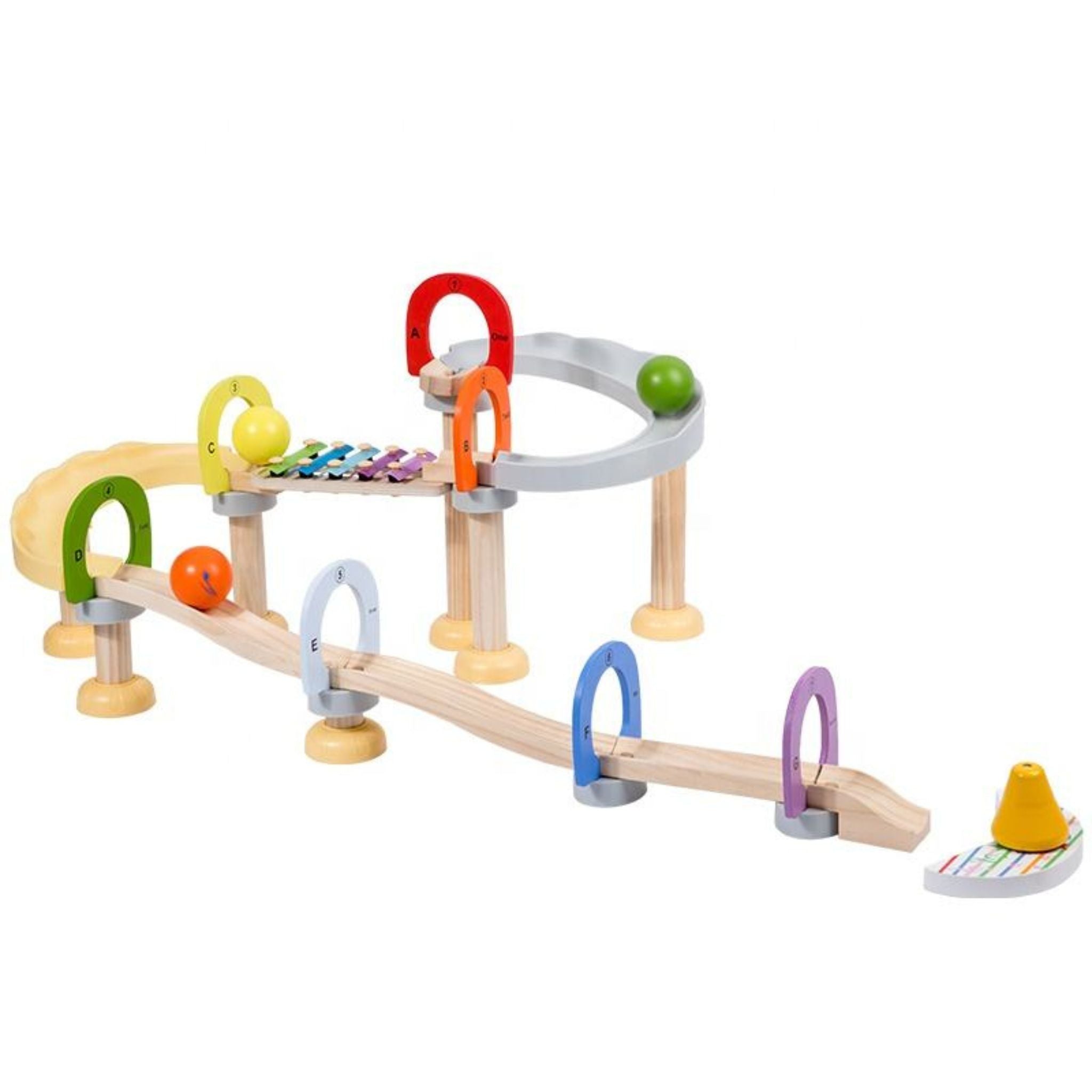 Montessori Musical Marble Run
