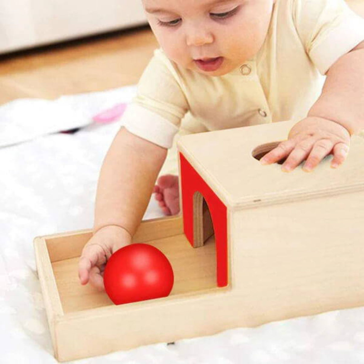 Montessori Object Permanence Box